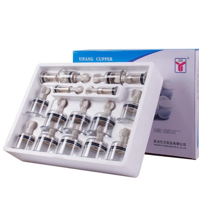 Rotary cupping set